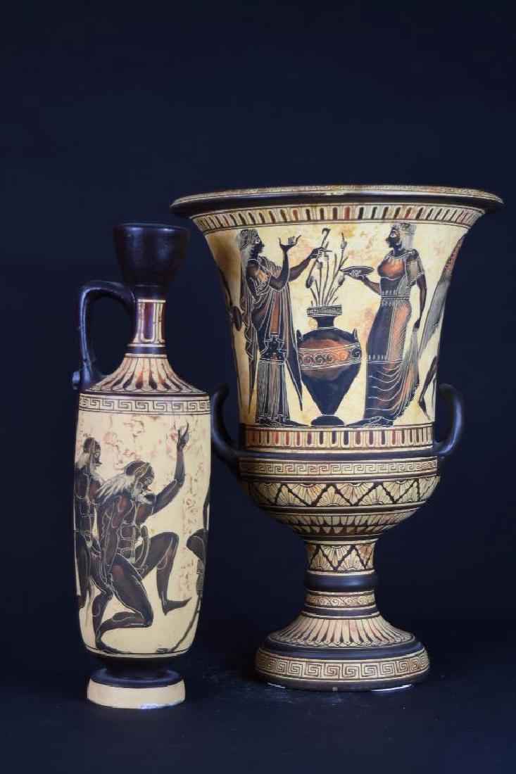 Two Roman Style Vases