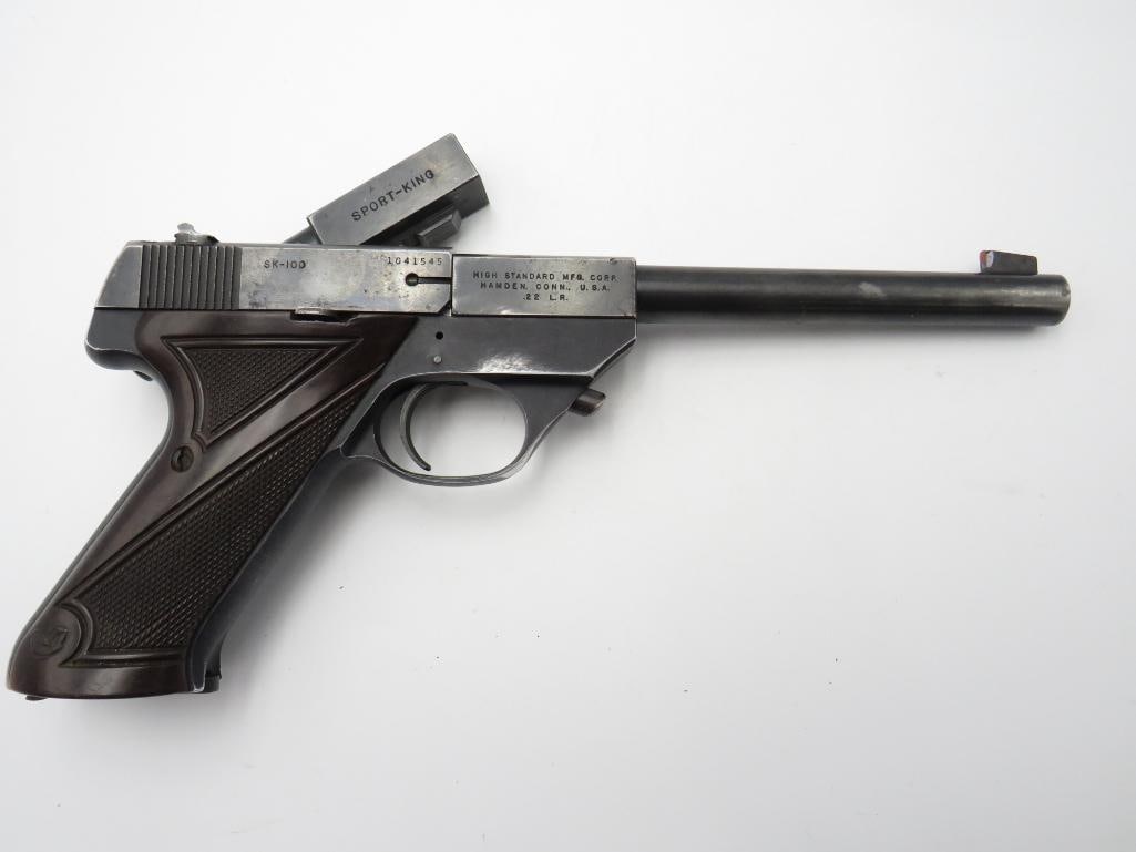Hi-standard Sport-king Sk-100 Lightweight Semi-automatic Pistol Auction