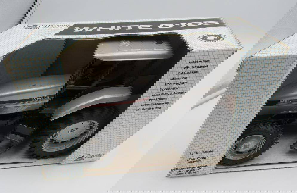 Ertl White 6195 Tractor Auction