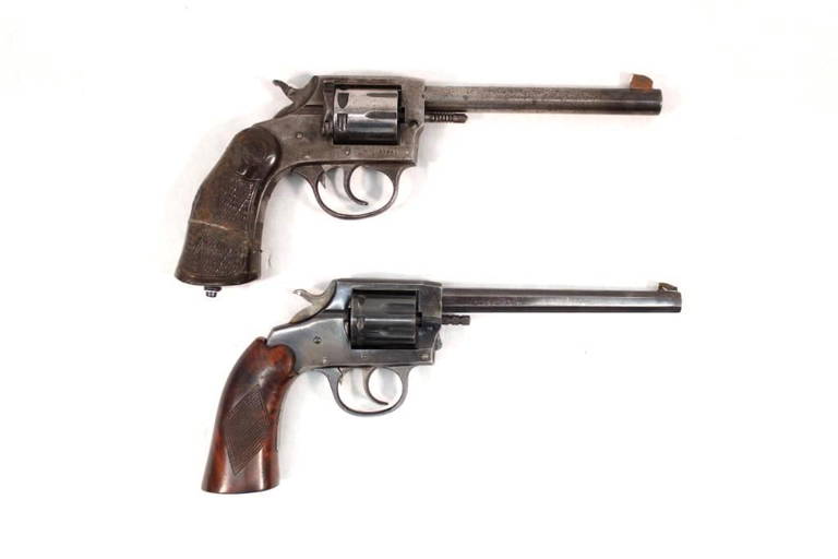 (2) Iver Johnson Double Action Revolvers