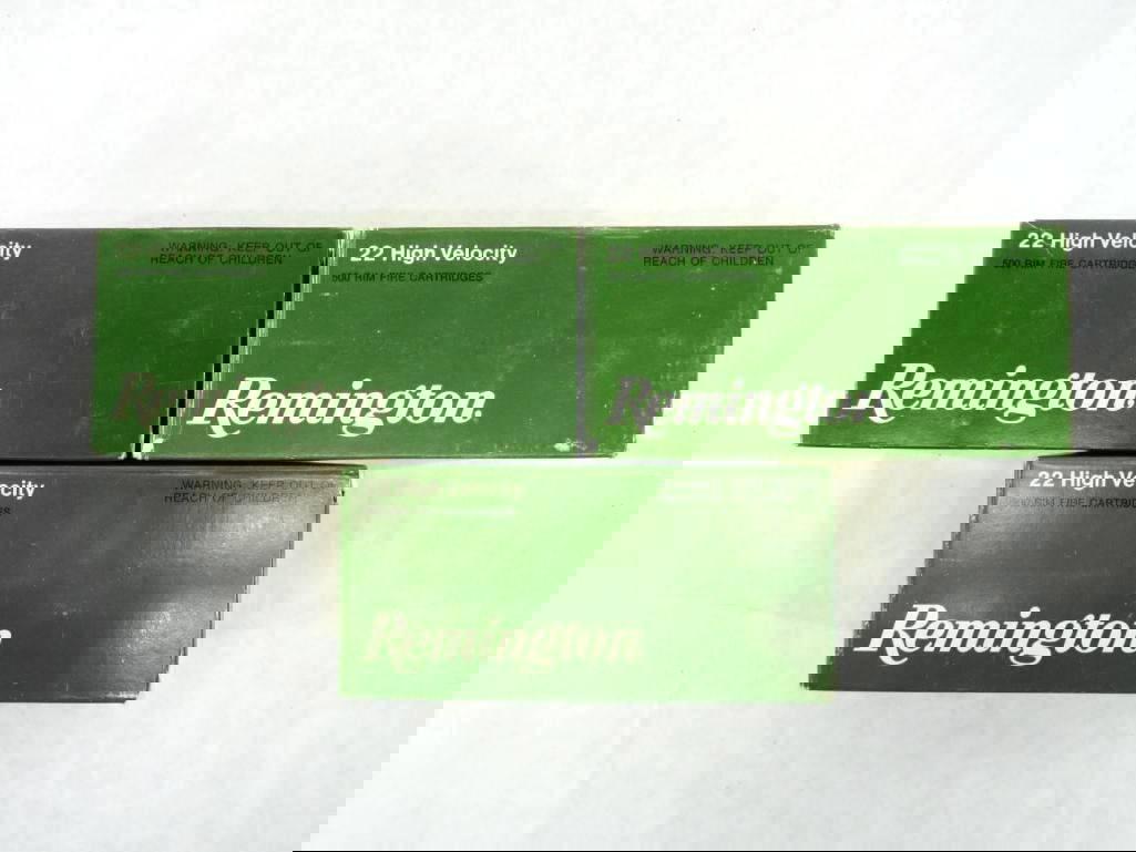 (1500) Remington High Velocity .22lr Cartridges Auction