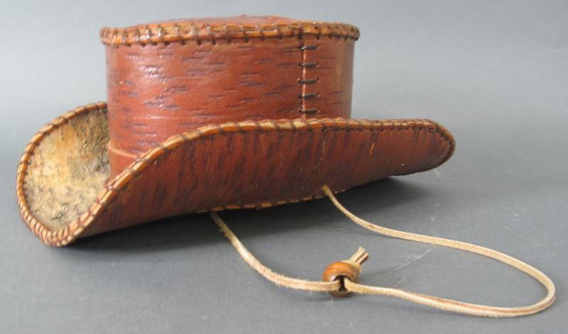 Northern Saskatchewan First Nations Birch Bark Hat