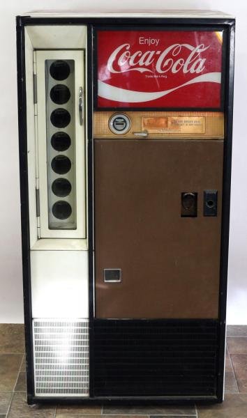 ENJOY COCA-COLA VENDO V63 VENDING MACHINE