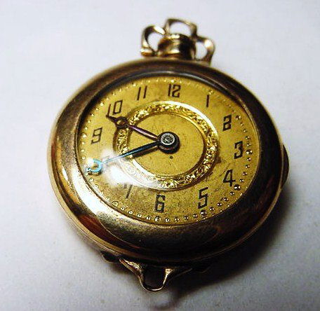 Girod Gold Filled Pocket Watch Works
