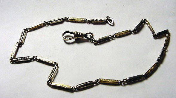 Vintage 14k Gold Filled Watch Chain