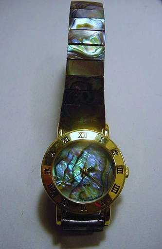 Vintage Abalone Watch Needs Battery