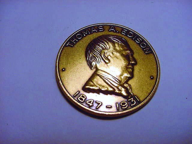 Edison Pageant Of Light Medal