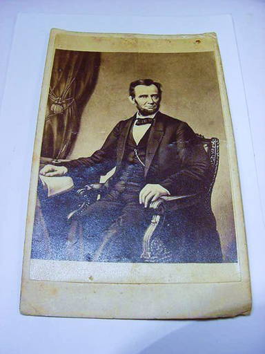 Vintage Lincoln Card