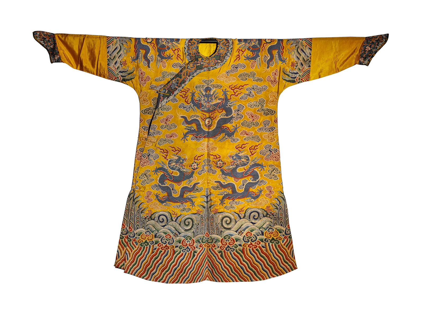 Embroidered Imperial Dragon Robe - Dec 15, 2022 | China Arts Auction in CA