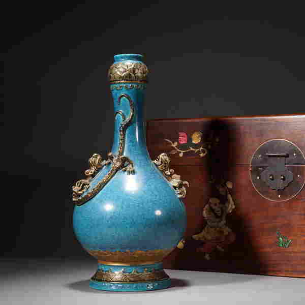 Lujun Ware Garlic-Headed-Shape Vase (#0129) on Jan 27, 2023 | China ...