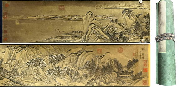 CHINESE LANDSCAPE SCROLL PAINTING - Apr 28, 2013 | Artingstall ...