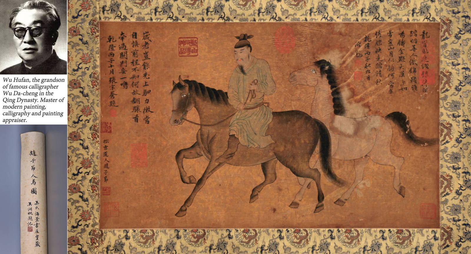 Zhao Mengfu, Attributed To, Man And Horse Auction