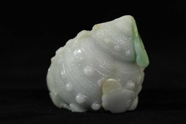 Luminous Jadeite Hermit Crab Seashell