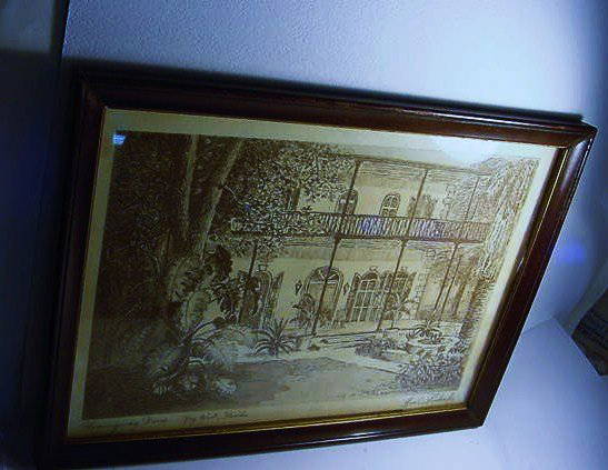Hemingway House By Ross C. Parker Jr. Framed Print
