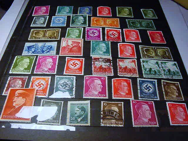 Nazi German Stamp Lot