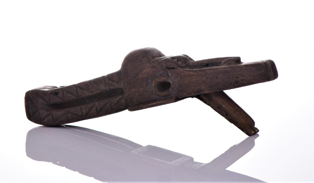 Rare African Dogon Hand Clapper Instrument made Fr