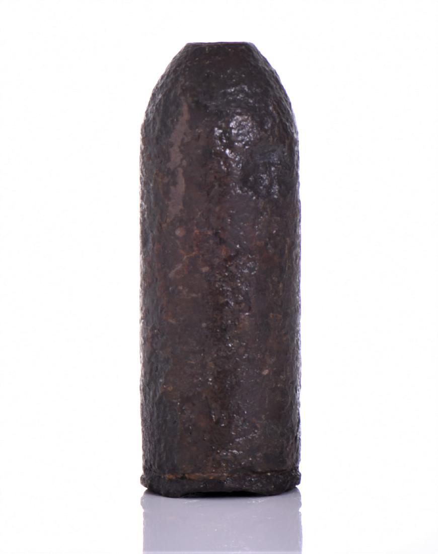 1900's Wwi Cast Iron Artillery Projectile Shrapnel