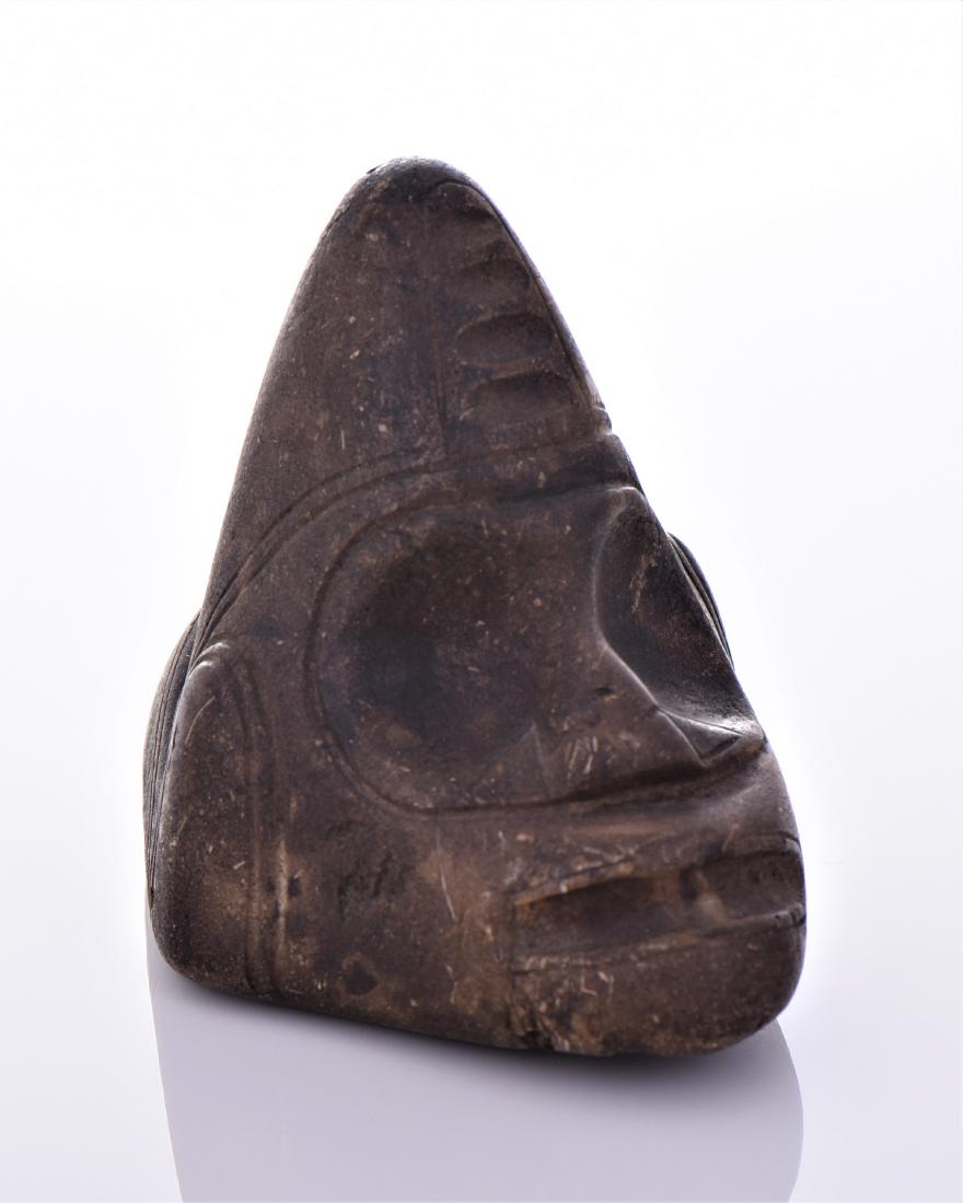 Taino Anthropomorphic Three Pointer Trigonolito