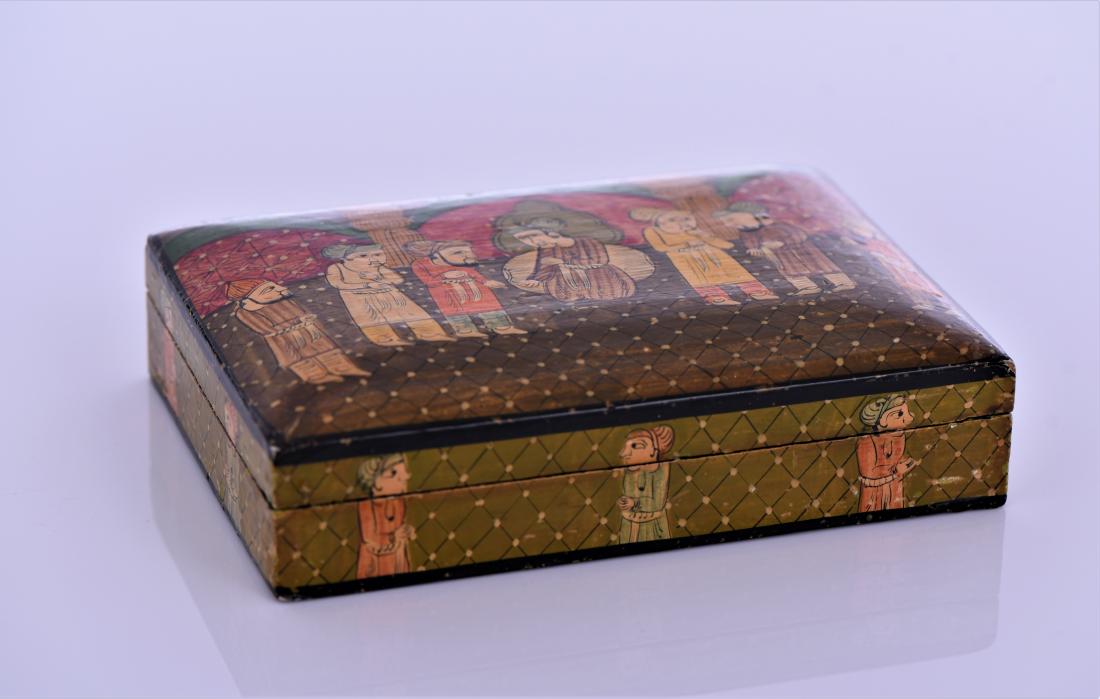 Vintage Kashmir Lacquer Box