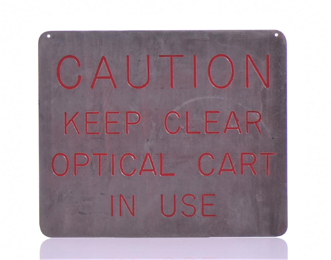 U. S. Navy Caution Sign
