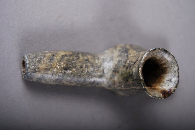 Native American Indian Artifact, Stone Pipe, Old : Lot 55