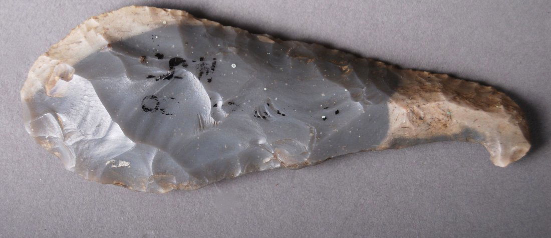 Native American Indian Artifact, Hooked Scraper