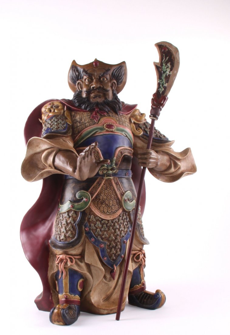 Chinese General Guan Gong Warrior Deity polychrome - Feb 20, 2016 ...
