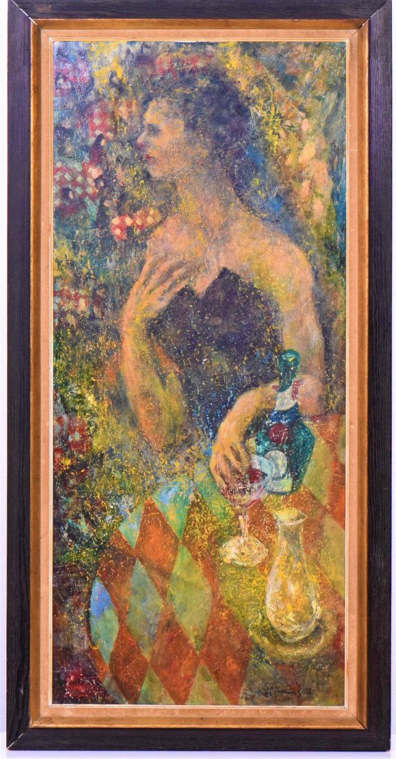 Francois Gall (1912- 1987) Rare Early Abstract