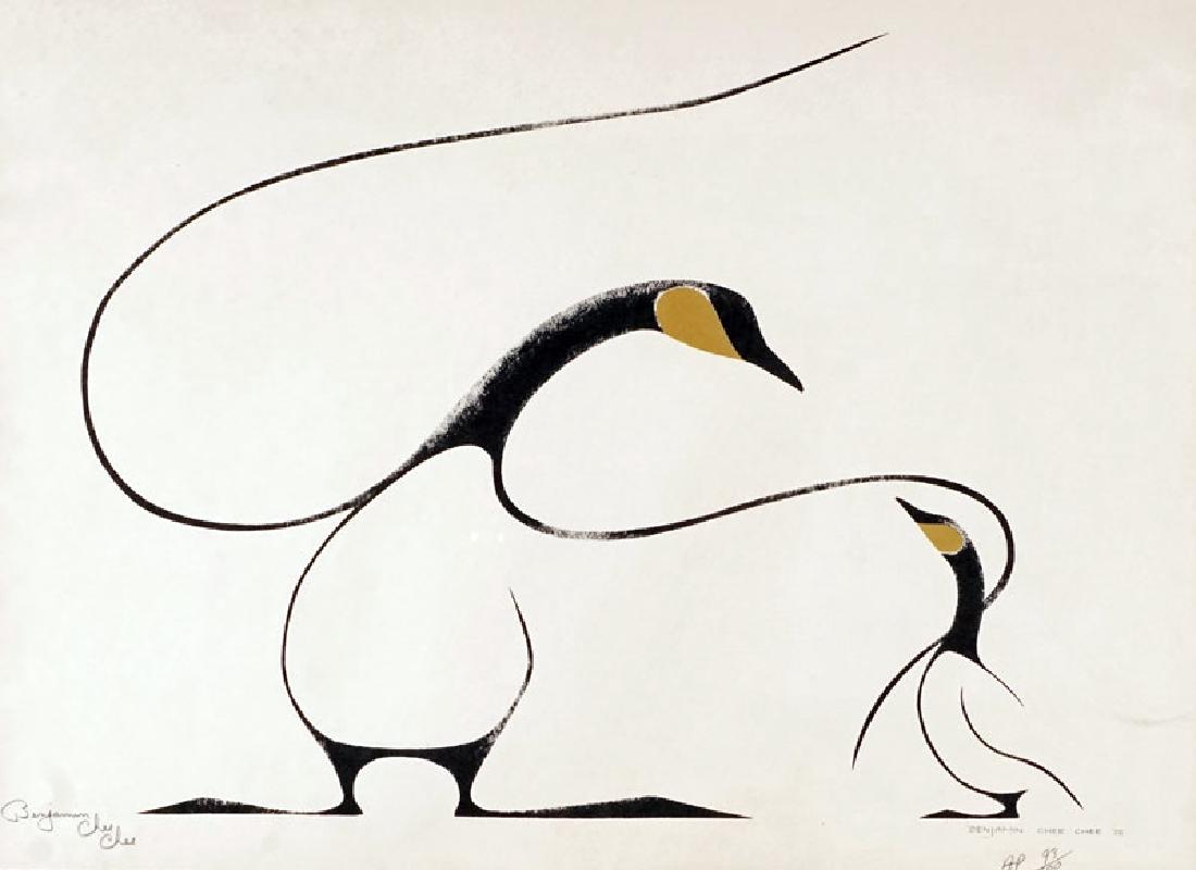 Benjamin Chee Chee (1944 1977) Dancing Goose