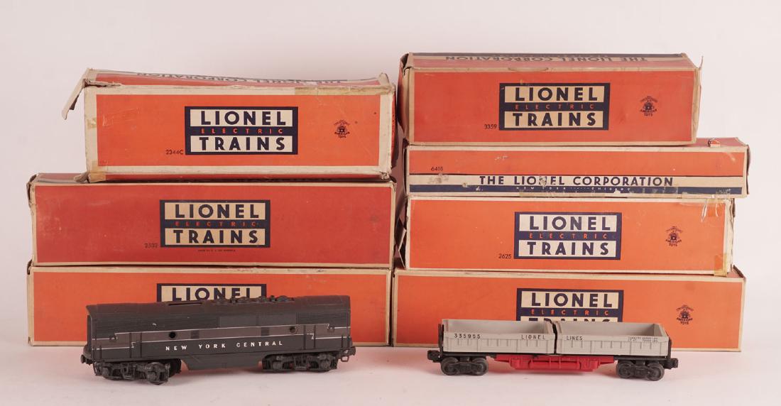 THE LIONEL CORPORATION - SET OF 7 CARS