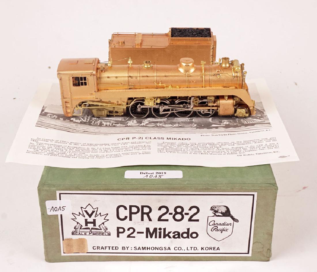 Vh Scale Models — Cpr 2 8 2 P2j Class Mikado Locomotive