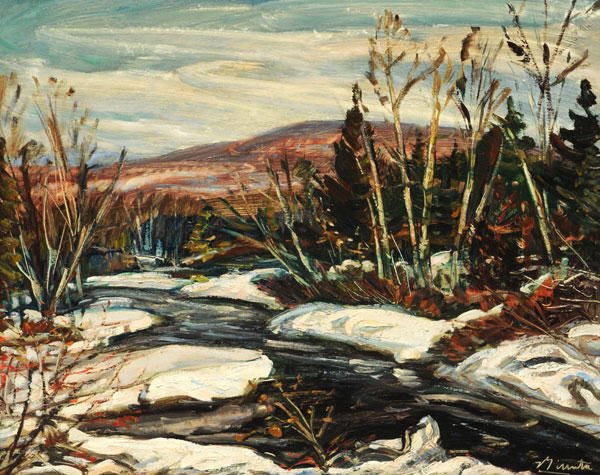 Giunta, Joseph (1911 2001) "north River Laurentine