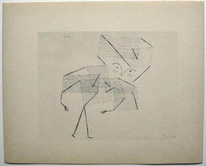 8: Paul KLEE, Signed original Lithograph, 1934