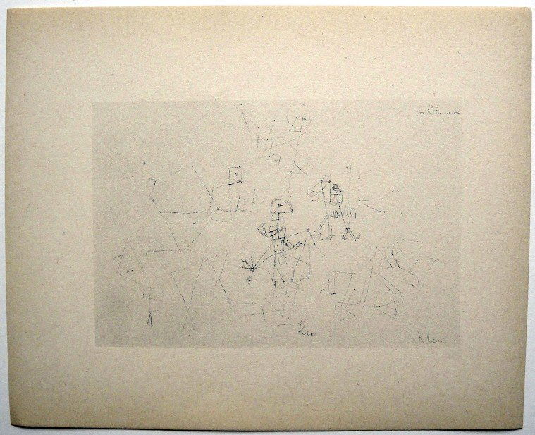 Paul Klee, Signed Original Lithograph, 1934