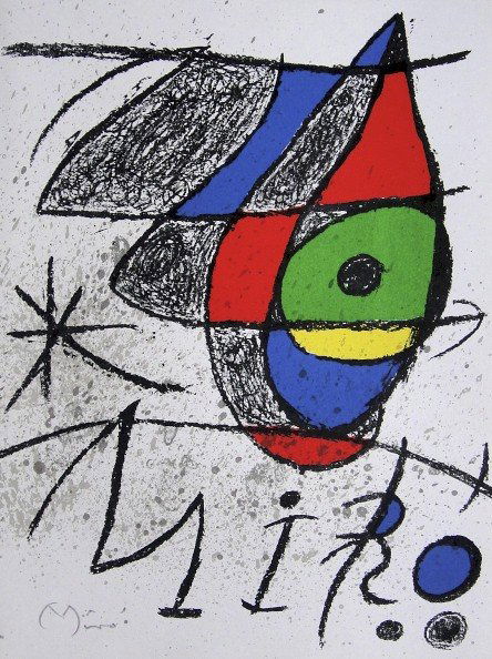 Joan MIRO, signed Lithograph, 1972 - Sep 27, 2012 | Art & Design ...