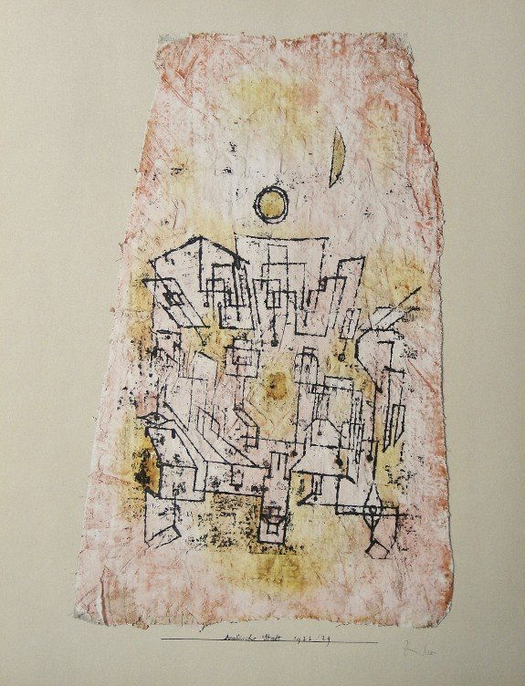 Paul Klee, signed original Lithograph, 1939