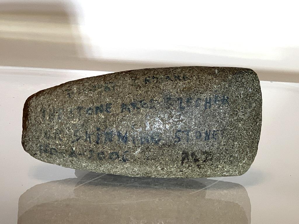Native American Skinning Stone Tool (#0407) on Jun 02, 2022 | Houston ...