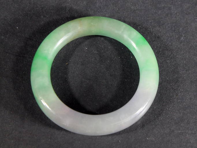 Multi Colored Jade Bangle