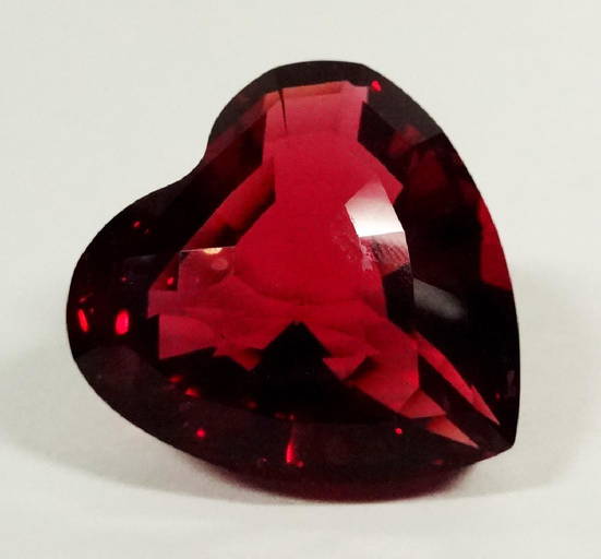 1998 Swarovski Crystal Red Heart Paperweight, Scs