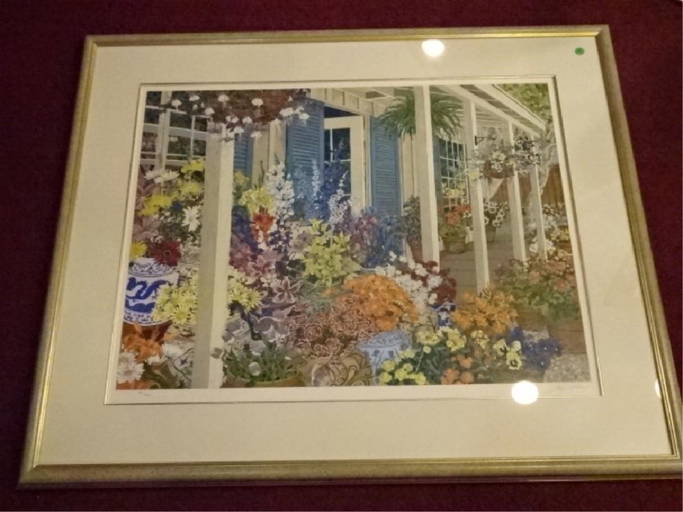 Large John Powell Serigraph, Limited Edition, Titled