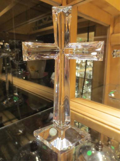 24% LEAD CRYSTAL CROSS, MADE IN SLOVENIA, APPROX 10"H - Feb 26, 2013 ...