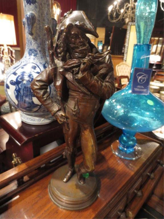 19TH CENTURY VITAL DUBRAY (1813-1892) BRONZE SCULPTURE