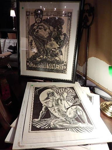 Set Of 4 Original F. Ronald Fowler (american, B. 1946)