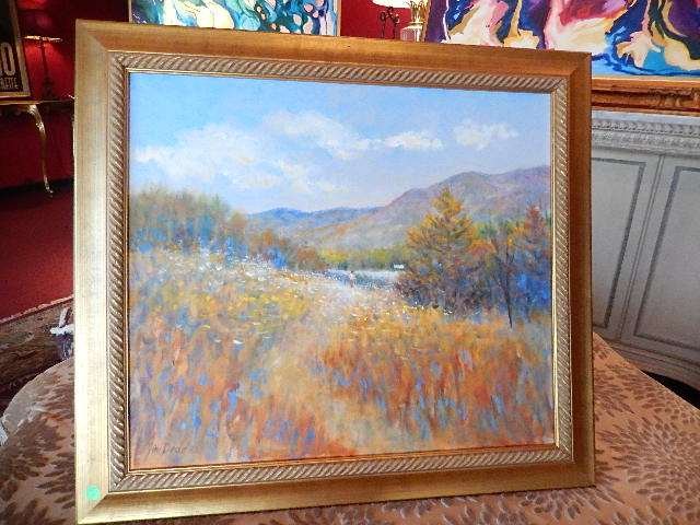 Jim Dodd Oil Painting On Canvas, "the Path To The