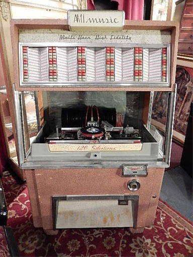Ami Music Jukebox, Model F 120, Circa 1954, W