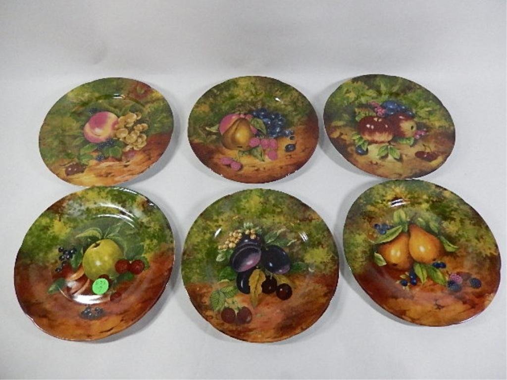 Rochard limoges france plates - shotgulu