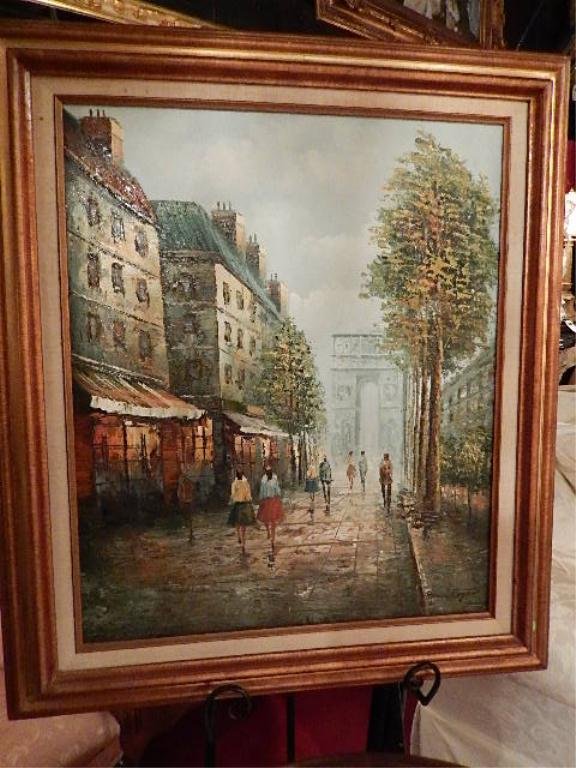 HENRI PAUL ROYER (FRENCH, 1869-1938) PAINTING ON