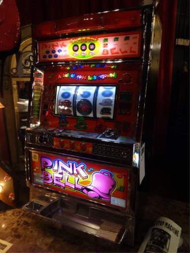 Token Slot Machine, Pink Bell