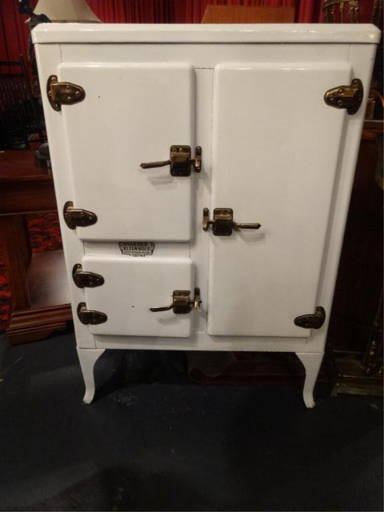 1920'S HARDER KLEEN KOLD REFRIGERATOR ICE BOX, WHITE - May 06, 2014 ...
