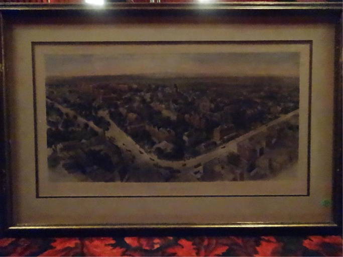 Richard Rummel (1848 1924) Hand Colored Etching,